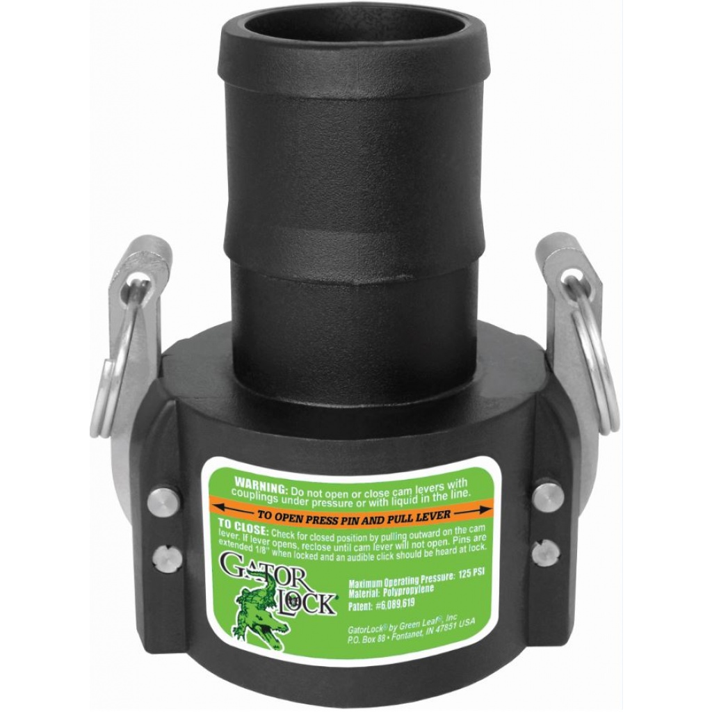 Non-Locking Series “B” – Female Lever Coupler – MPT - Aqua Fleet Solutions